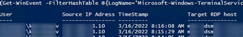 Tracking And Analyzing Remote Desktop Connection Logs In Windows