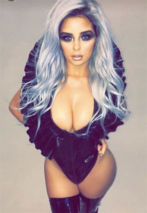 Demi Rose Mawby Instagram 2017 Sexy Halloween Costumes Thrill Fans