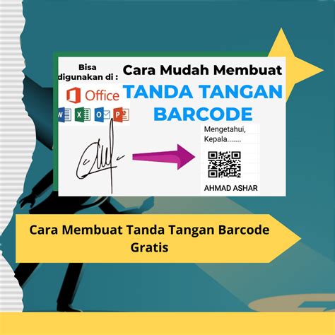 Cara Membuat Tanda Tangan Barcode Gratis Panduan Lengkap Tips And Trick