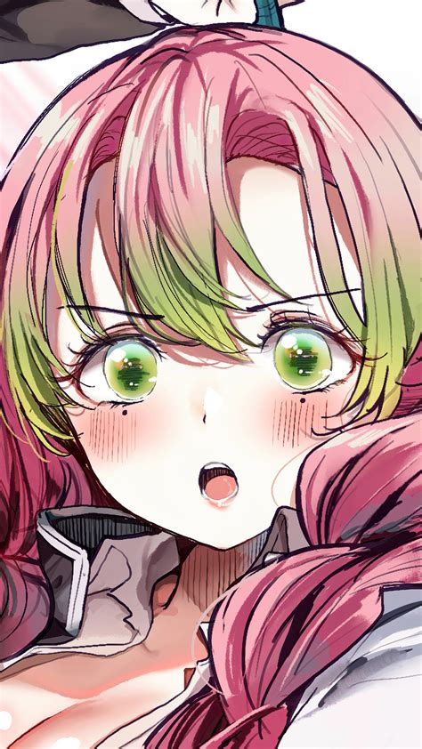Mitsuri Kanroji Kimetsu No Yaiba K Hd Phone Wallpaper Rare Gallery