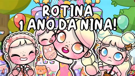 AVATAR WORLD ROTINA DA MANHÃ NINA FAZ UM ANINHO morning routine