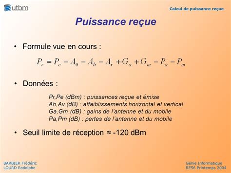 Découvrir 64 imagen echelle de puissance formule fr thptnganamst edu vn