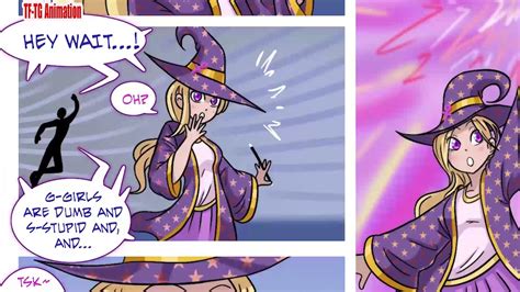Sapphirefoxx By Meowwithme Tg Comic Boy To Girl Body Swap Full