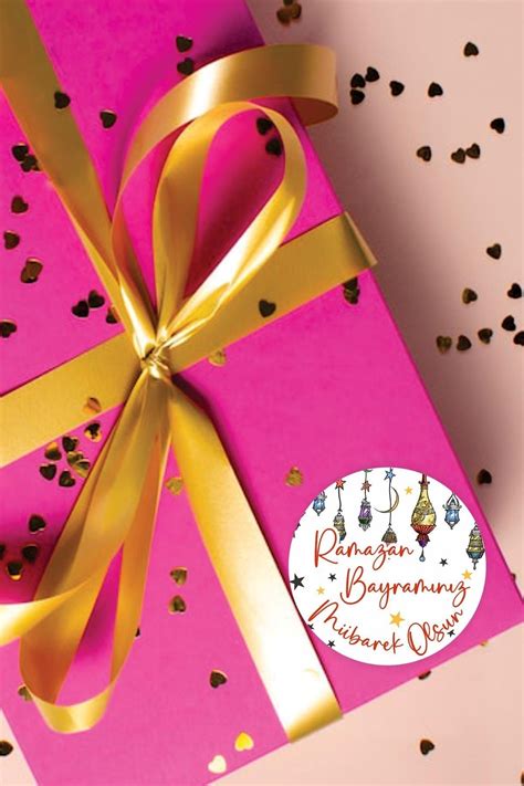 MSticker Iyi Bayramlar Ramazan Bayram Sticker Şeker Etiketi Ramazan 4