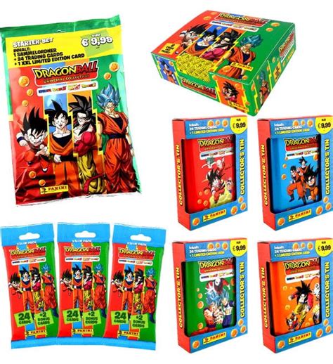 Panini Dragon Ball Universal Trading Cards Mega Bundle Stickerpoint