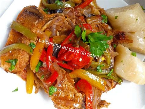 Poisson salé Makayabou aux légumes Cuisine de Chez Nous