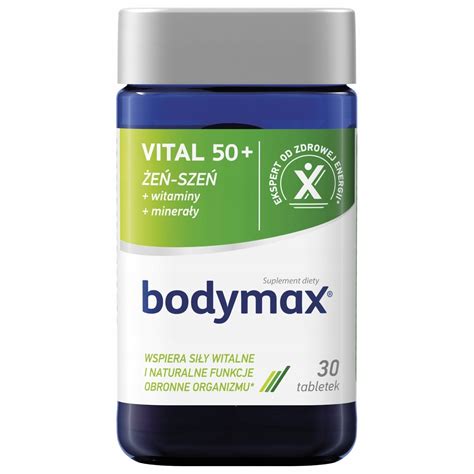 Bodymax 50 Vital siły witalne żeń szeń 30 tabletek 11949255595 Allegro pl