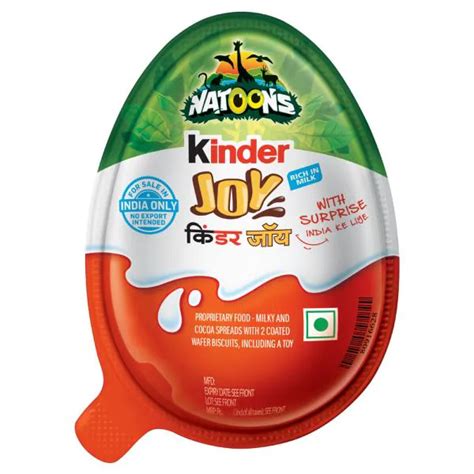 Kinder Joy Surprise Natoons Chocolate 20 G JioMart