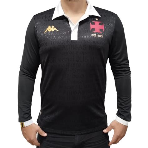 Camisa Manga Longa Vasco Jogo 3 Kappa 2023