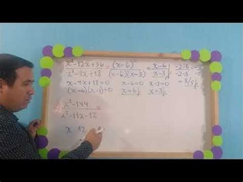 Simplificaci N De Expresiones Racionales Youtube