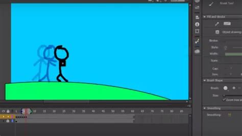 Animate CC Lesson 2 Stickman Animation Tutorial YouTube