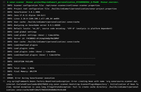 caused by java nio file accessdeniedexception sonarqube sonar community