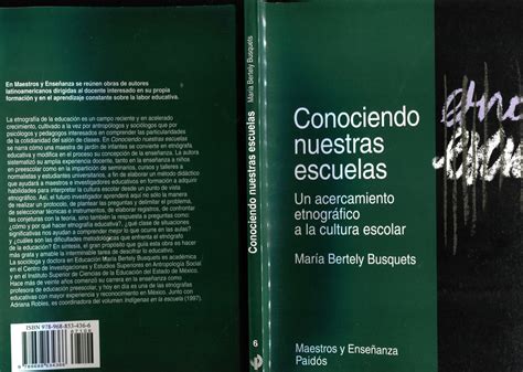 380832701 Maria Bertely Conociendo Nuestras Escuelas Un Acercamiento