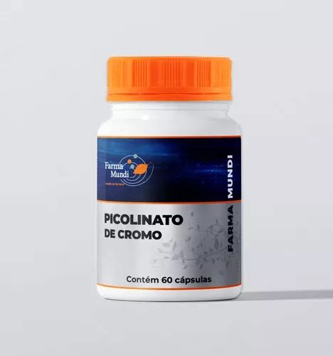 Picolinato De Cromo Mcg C Psulas Sabor Sem Sabor Mercadolivre
