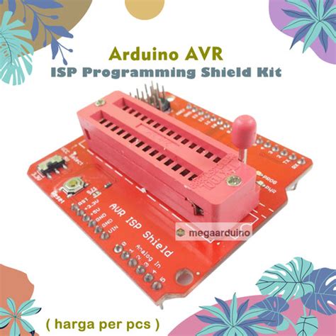 jual arduino avr isp programming shield kit kota semarang megaarduino tokopedia