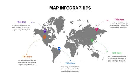 World Map Template For Presentation Slidekit