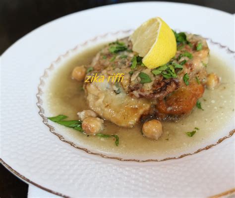 Dolmat El Osbane Ou Dolma De Panse Farcie En Sauce Au Citron Cuisine