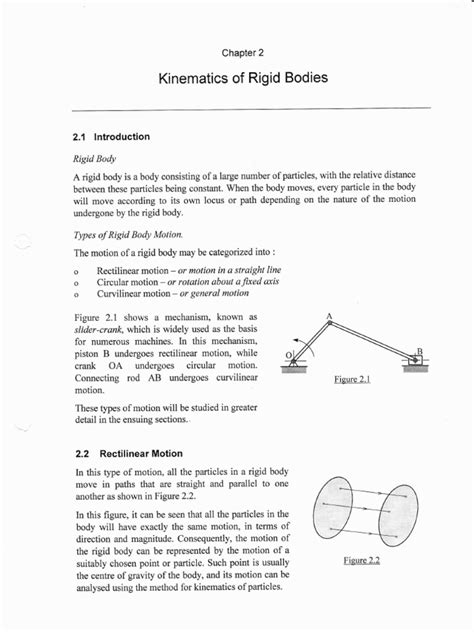kinematics of rigid body pdf rotation around a fixed axis euclidean vector