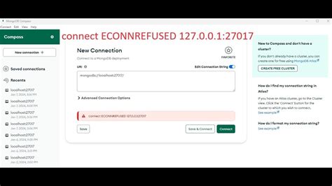 Resolve Connect ECONNREFUSED 127 0 0 1 27017 Urdu Language YouTube