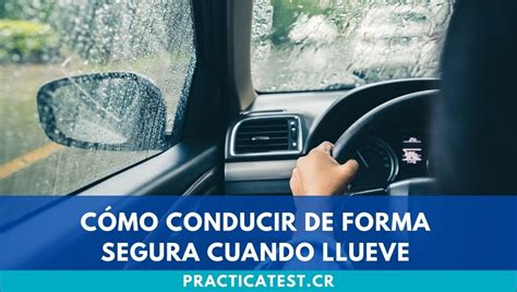 Cómo conducir de forma segura cuando llueve