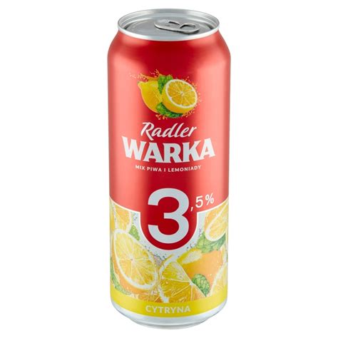 Warka Radler Piwo Z Lemoniad O Smaku Cytrusowym Ml Promocje I