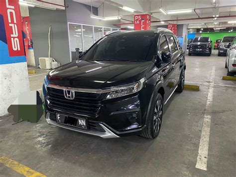 Mobil Honda BRV Prestige CVT 2022 Hitam Bekas Plat F Pajak Hidup Di