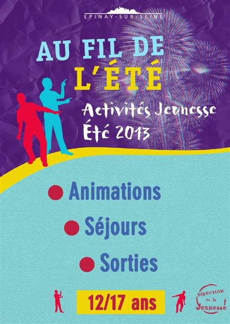 Calaméo Plaquette activités jeunesse Été 2013