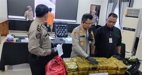 Sat Res Narkoba Polrestabes Medan Gagalkan Peredaran 23 8 Kg Sabu WASPADA