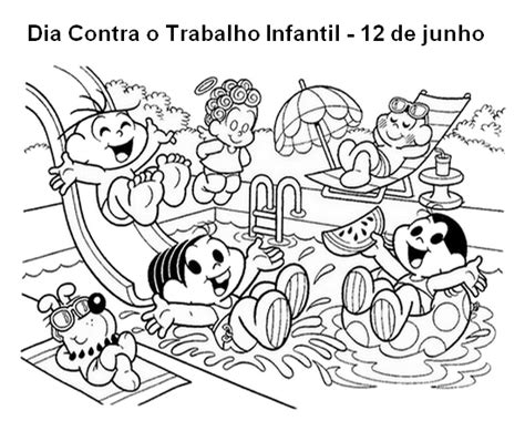 DIA MUNDIAL CONTRA O TRABALHO INFANTIL ATIVIDADES EXERCÍCIOS E DESENHOS
