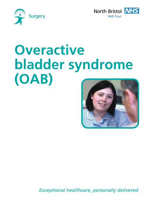 PDF Overactive Bladder Syndrome OAB NBT002734 Pdf DOKUMEN TIPS