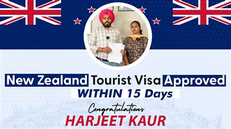 New Zealand Tourist Visa Approved Within 15 Days Visitor Visa NZ