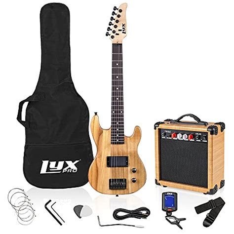 LyxPro Guitare électrique de 76 2 cm et kit de démarrage pour enfants