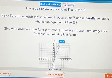 Solved Bookwork Code H16 Not Allowed Calculator The Graph Below Shows