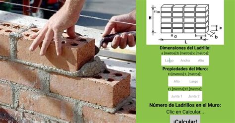 Calcular cantidad de ladrillo en un muro aplicación Android ingeniería
