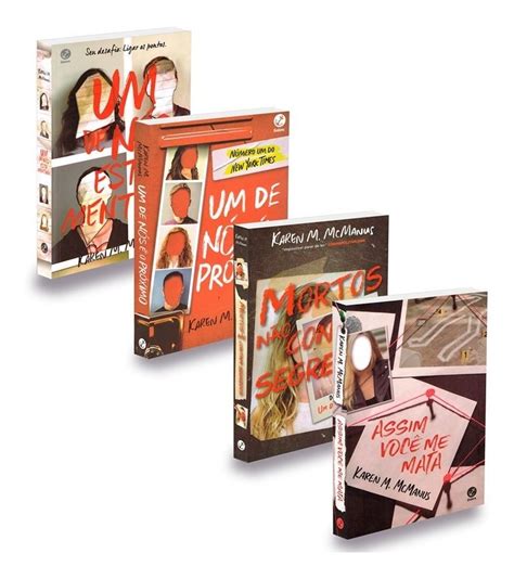 Coleção Um De Nós Está Mentindo 4 Livros Frete grátis