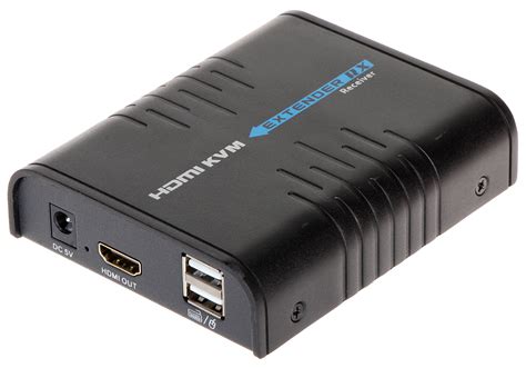 Receptor Del Extensor Hdmi Usb Ex Rx Signal Extensores Hdmi Delta