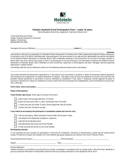 Fillable Online Participant Information Sheet And Consent Form Parent