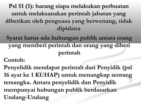 Bab Alasan Penghapusan Pidana Ppt