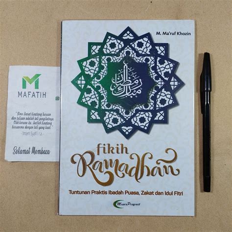 Jual Buku FIKIH RAMADHAN Tuntunan Praktis Ibadah Puasa Zakat Dan