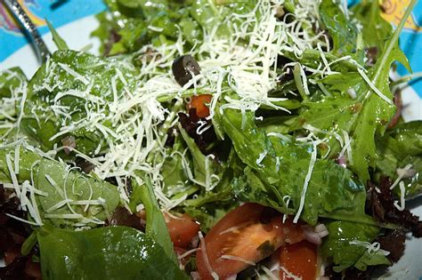Salade italienne à la vinaigrette parfumée à l érable Doumdoum se régale
