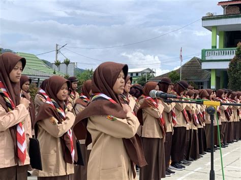 Pembukaan Kegiatan Kepramukaan Semester Genap Tahun Ajaran
