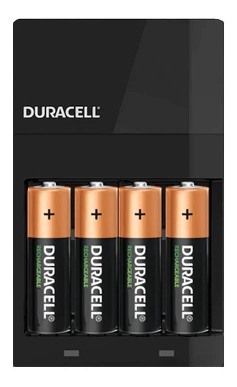 Cargador Duracell Con 4 Pilas Recargables Aa Envío gratis