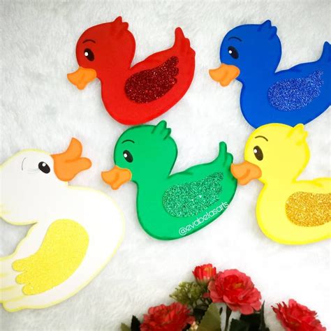 Molde De Pato Em Eva Para Imprimir BRAINCP