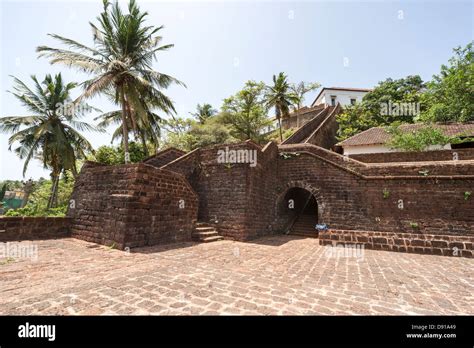 Reis Magos Fort Restoration Stock Photo Alamy