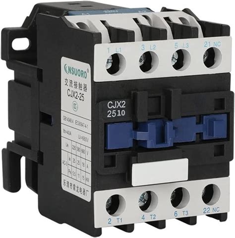 Amazon Berrysun Relay Cjx2 2510 AC Motor Contactor Relay 3 Phase