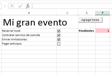 Plantilla para crear un checklist en Excel Excel fácil para mi
