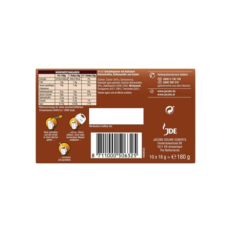 Jacobs Classic 3in1 Sticks löslicher Kaffee Kaufland de