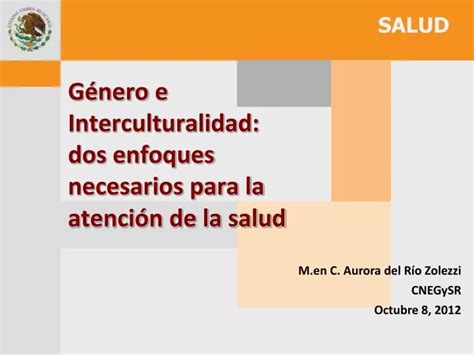 PPT Género e Interculturalidad dos enfoques necesarios para la