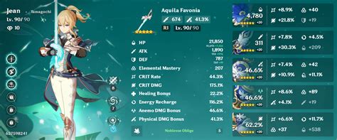 My Jean Build Also F2p Tuonto Ur My Next Victim Genshin Impact HoYoLAB