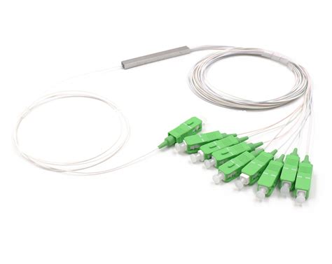 High Quality 1X8 Fiber Optic PLC Splitter With Sc APC Connector China